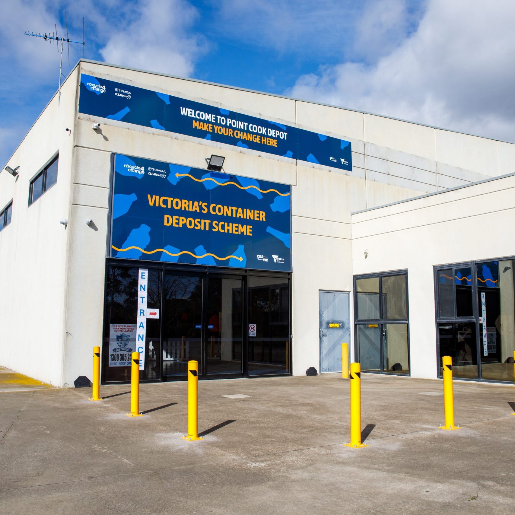 CDS Vic West Zone Live Map - TOMRA Cleanaway