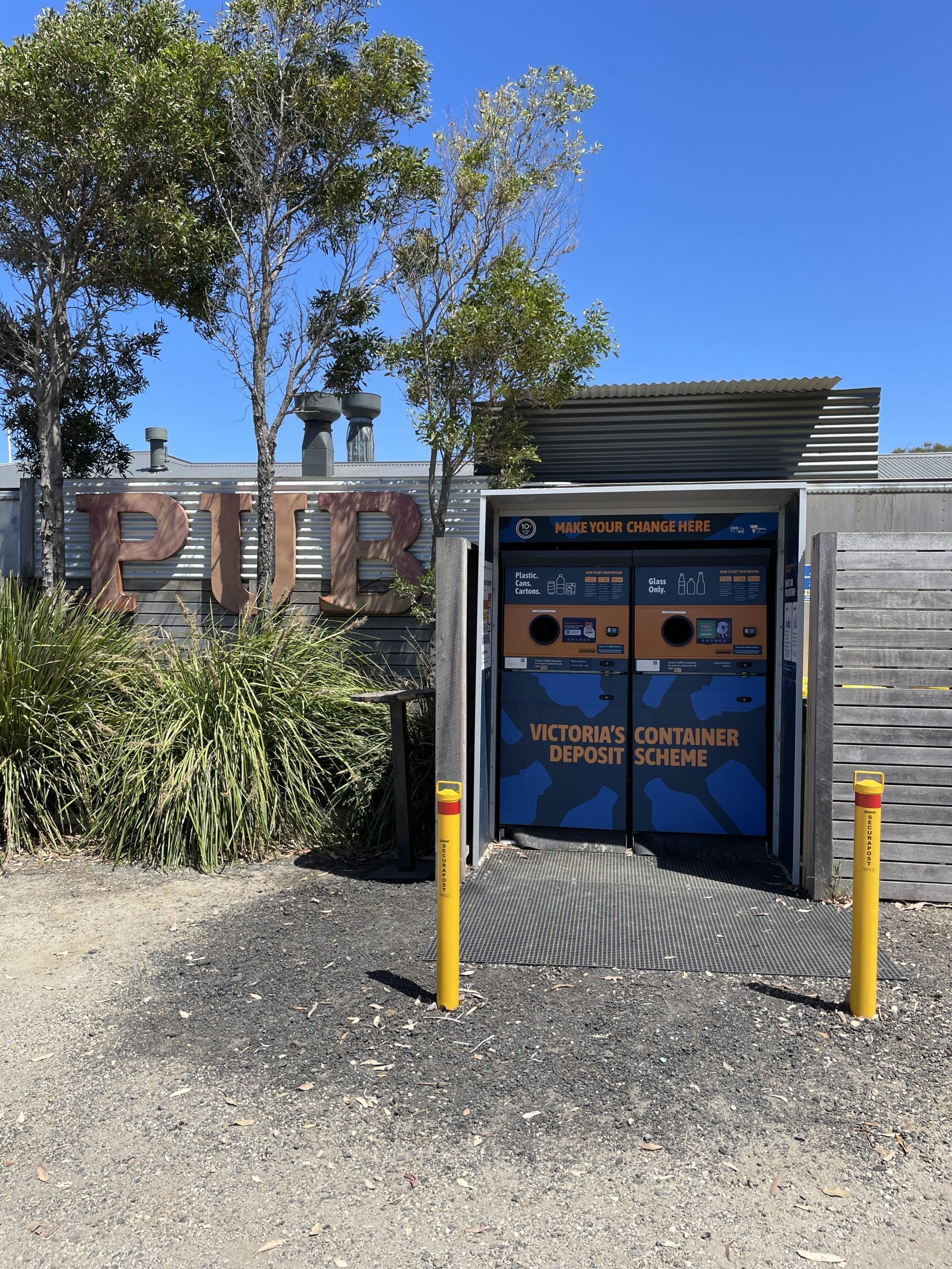 CDS Vic West Zone Live Map - TOMRA Cleanaway